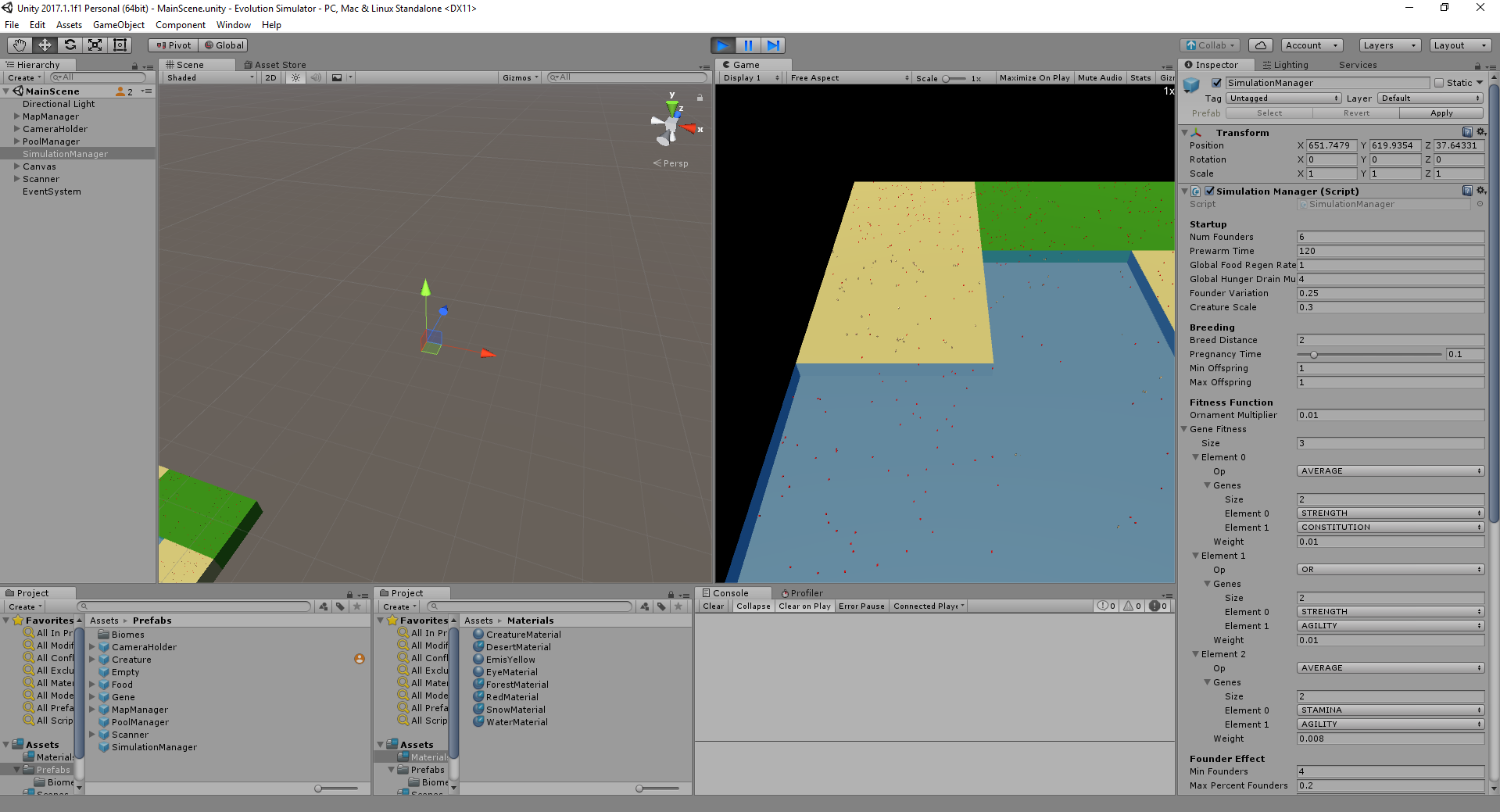 Evolution Simulator – Stefan Yeung